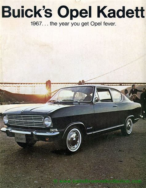 Buick Opel Kadett 1966 1972 Prospekt Bettelbrünneli Collection