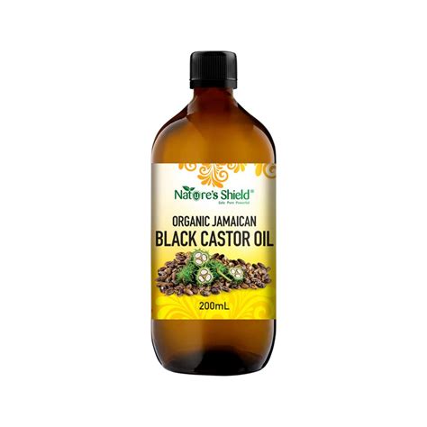 Natures Shield Organic Jamaican Black Castor Oil Organic Pouch
