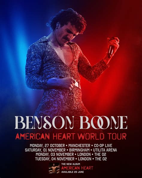 Benson Boone Konzert 2026 Benson Boone Concert Tickets 2023 Tour Dates