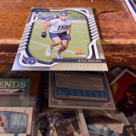 Free 2022 Panini Absolute Foil Kyle Phillips Rookie Football Card