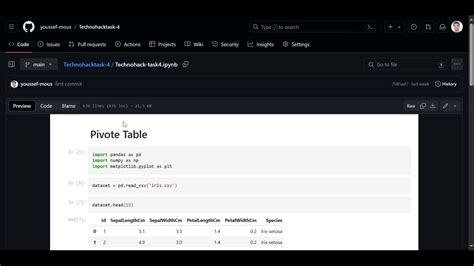 [video] completed 4th task in technohack data analysis youssef