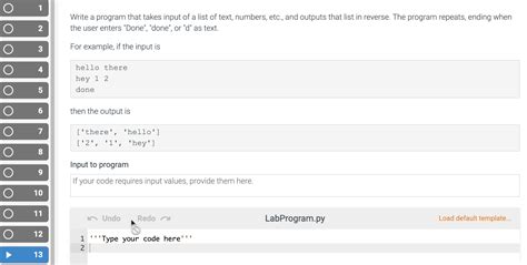 Solved A Write A Program That Takes Input Of A List Of Chegg