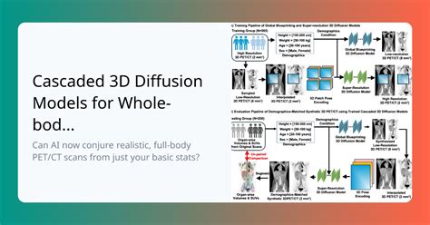Cascaded 3d Diffusion Models For Whole Body 3d 18 F Fdg Petct