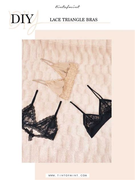Triangle Lace Bras Triangle Lace Bra Bra Sewing Pattern Lace Bra