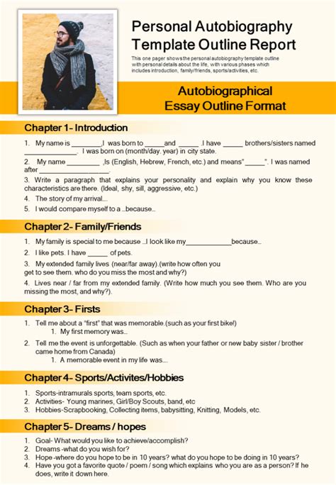 Top 10 Autobiography Templates To Portray Your Learnings And
