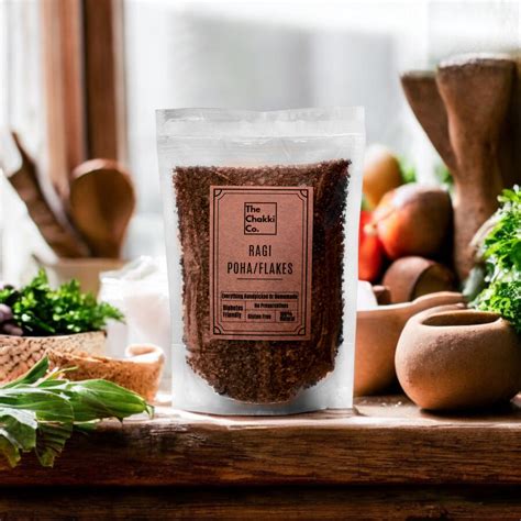Buy Ragi Poha Gluten Free Breakfast Option The Chakki Co