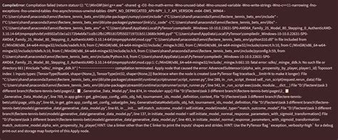 facing compile error with pymc on windows 11 pymc discourse
