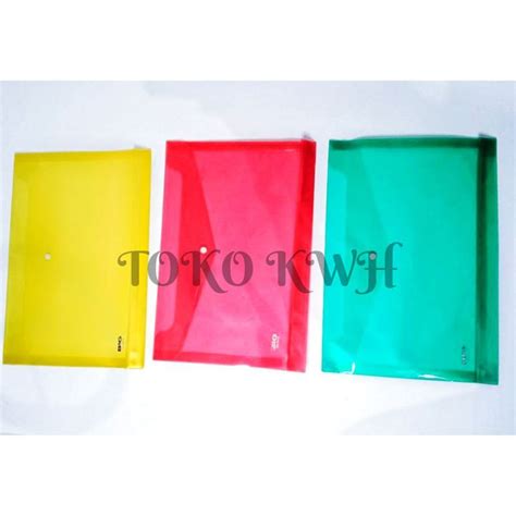 Stop Map Kancing Merah