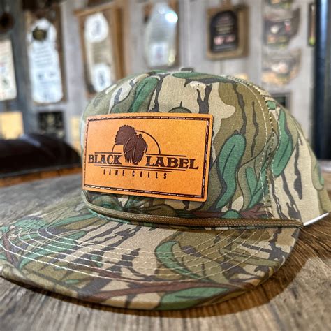 Greenleaf Rope Patch Hat Black Label Game Calls