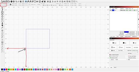 Lightburn Question On Numeric Edits Toolbar And Workspace Coordinates