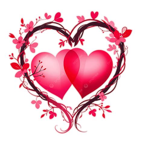 Two Hearts Clipart Wedding