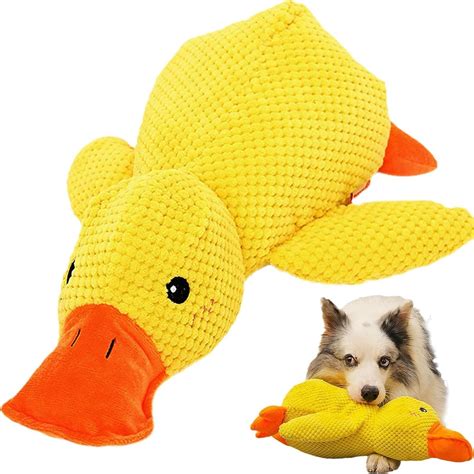 Generisch Hundespielzeug Antistress Ente Hundantistress Entegelbe