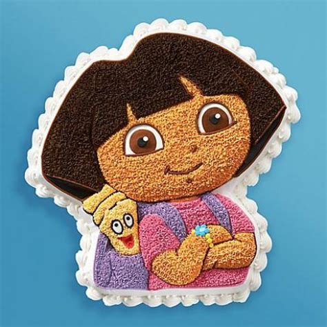 Dora Face Cake