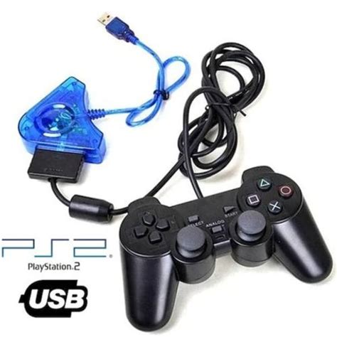 Promo Stik Stick Gamepad Game Ps Ps2 Ps3 Pc Usb Konverter Converter Konektor Conv2 Stik