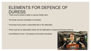 Defence Of Duress Pptx