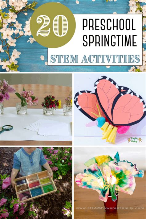 20 Engaging Spring Stem Activities For Preschoolers