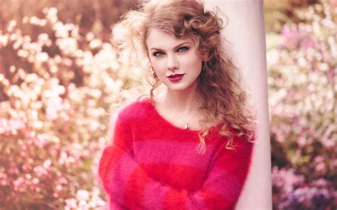 Taylor Swift Red Photoshoot Wallpaper