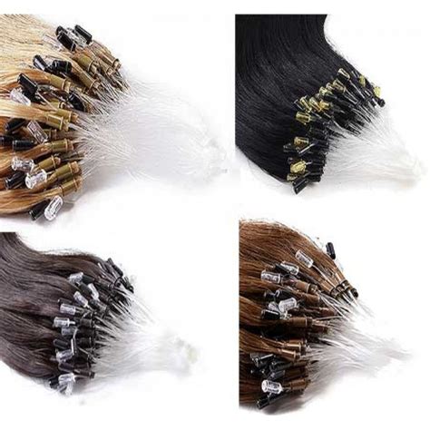 Light Tones Micro Loops Milano Hair Extensions