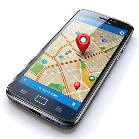 A Phone With A Map Of The City Of London On It Premium Ai Generated Image