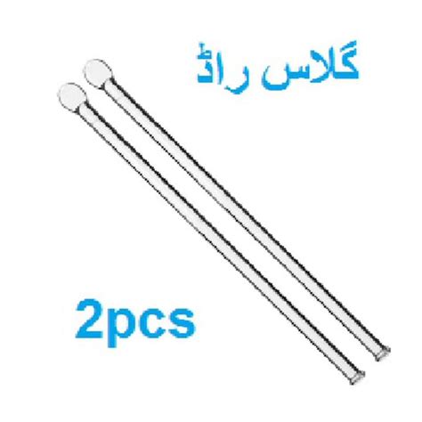 2pcs Glass Stirring Rod Stir Stick Glass Stick Darazpk