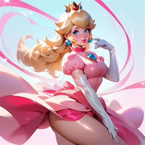 Princess Peach Super Mario By Choombaaaaa On Deviantart