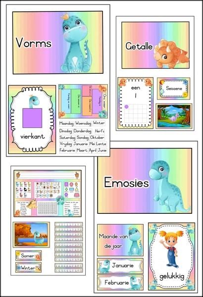 Pastel Dinosaur · Dazziling School Decor