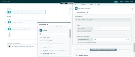 Workato Connectors On Premises Filess Trigger New File In Folder