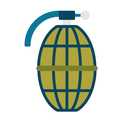 Premium Vector Grenade Icon Style