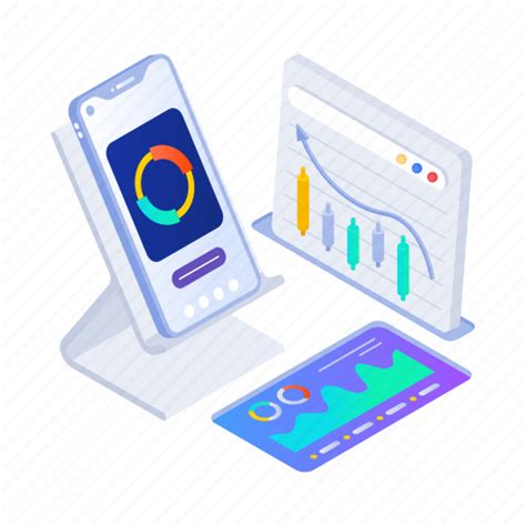 Stock Analysis Dashboard Infographics Report Statistics Icon