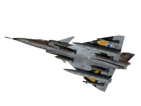 Iai Kfir C7 3d Model In Fighter 3dexport