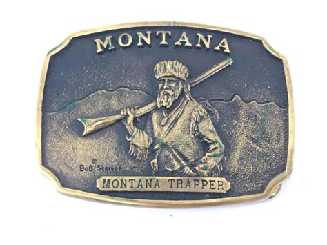 Pick One Vintage Heritage Mint Sold Brass Belt Buckles Arizona