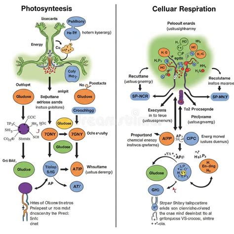 Plant Cellular Respiration Diagram