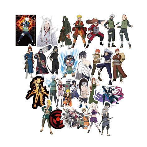 Naruto Characters Stickers Stickers Bomber