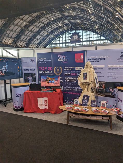 Very Excited To Be Representing Staffordshire University At The