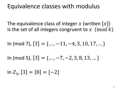 Ppt Exploring Congruence And Sets Modulus Arithmetic And Its