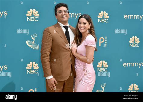 James Atkinson Left And Jane Becker Arrive At The 74th Primetime Emmy