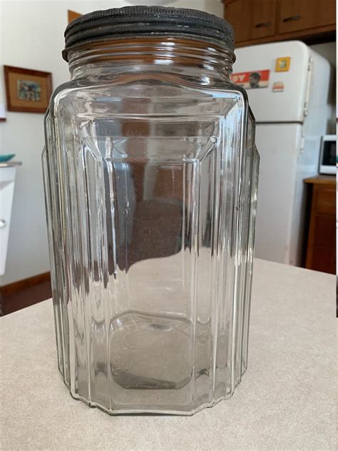 Large Art Deco Necco Candy Jar Etsy