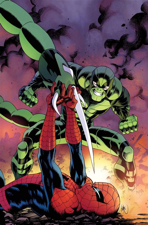 Spiderman Vs Scorpion Comic