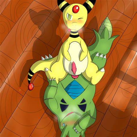 Rule 34 Above View Ampharos Artist Request Blush Color Feral