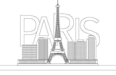 Edificio Para Colorear