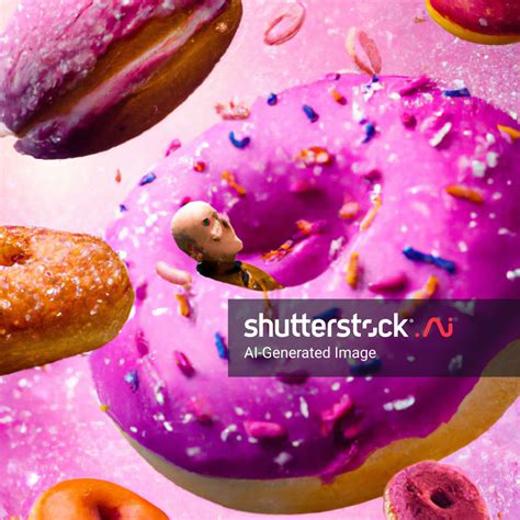 Donut Universe Homer Simpson Drooling Over Ai Generated Image