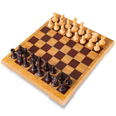 Chess Portable Travel Chess Set Plastic Chess Game Grandado