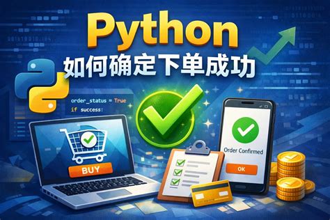 Python如何确定下单成功 Python如何确定下单成功