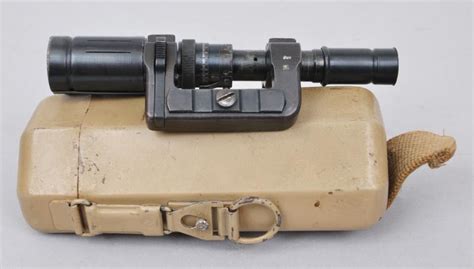 Cs Militaria Ww2 German Zf41 Sniper Scope And Case