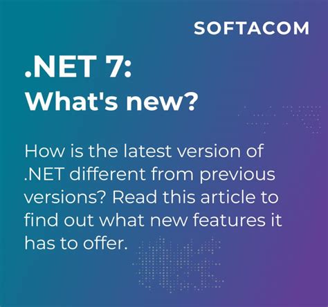 Softacom On Linkedin Dotnet Dotnetcore Dotnetmodernization