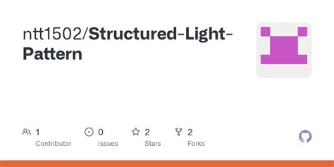 Github Ntt1502structured Light Pattern