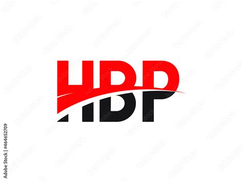 Hbp Letter Initial Logo Design Vector Illustration Stock Vector Adobe
