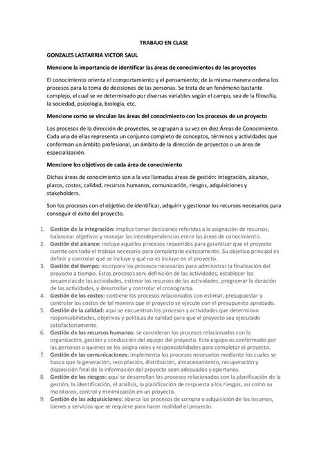 Ejercicios Gestion De Proyectos Ejercicios De Gestión Estratégica
