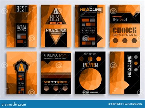 Brochure Flyers Poster Design Layout Template In A4 Size With Vector