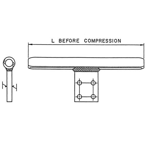 Hitemp Compression Tee Tap Connector For Acss Conductors